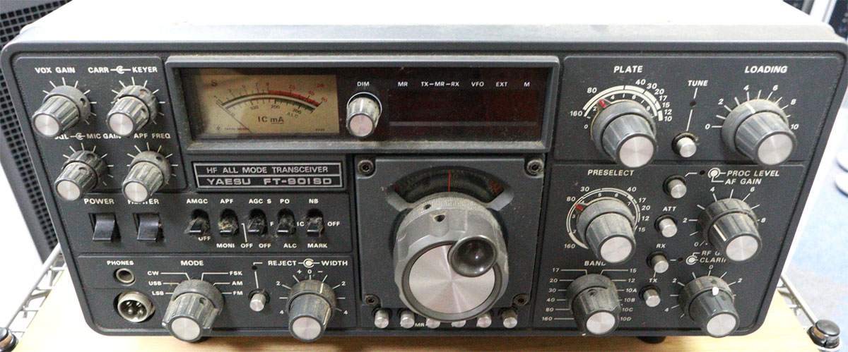 ヤフオクで八重洲無線のFT-901SDを買ったら故障だらけだったので修理三昧が続くことになった話し。 | E-craft 電子工作室
