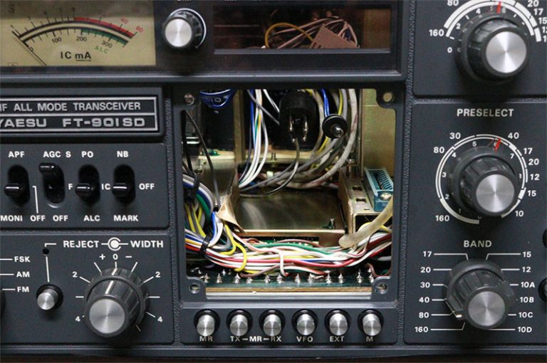 ヤフオクで八重洲無線のFT-901SDを買ったら故障だらけだったので修理三昧が続くことになった話し。 | E-craft 電子工作室