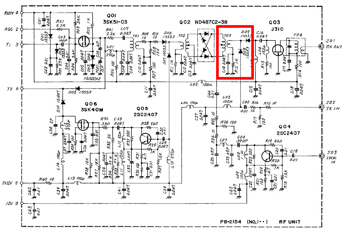 ヤフオクで八重洲無線のFT-901SDを買ったら故障だらけだったので修理三昧が続くことになった話し。 | E-craft 電子工作室